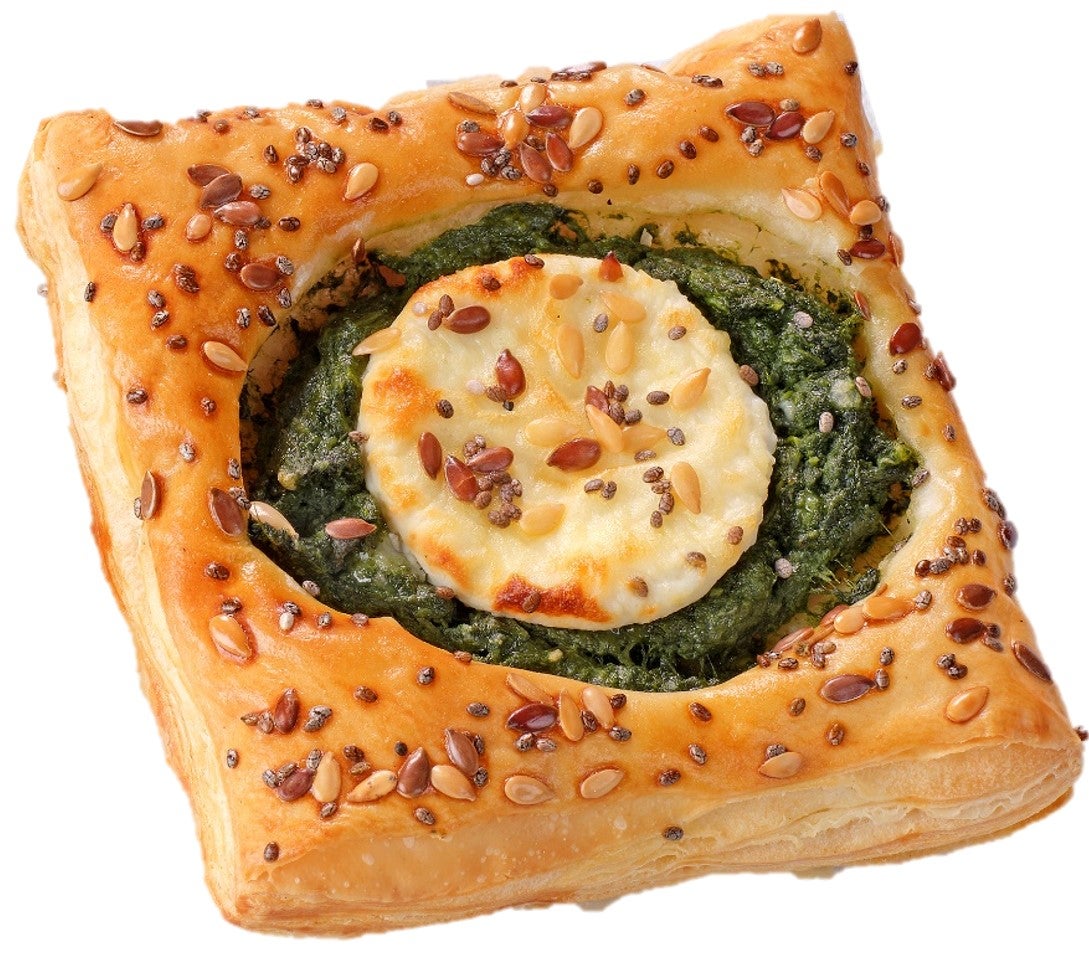 Cheese and Spinach Midi Square | Europastry